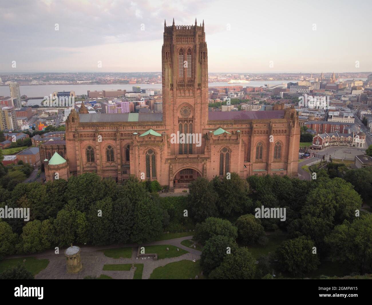 Drone photography of merseyside Stock Photo - Alamy
