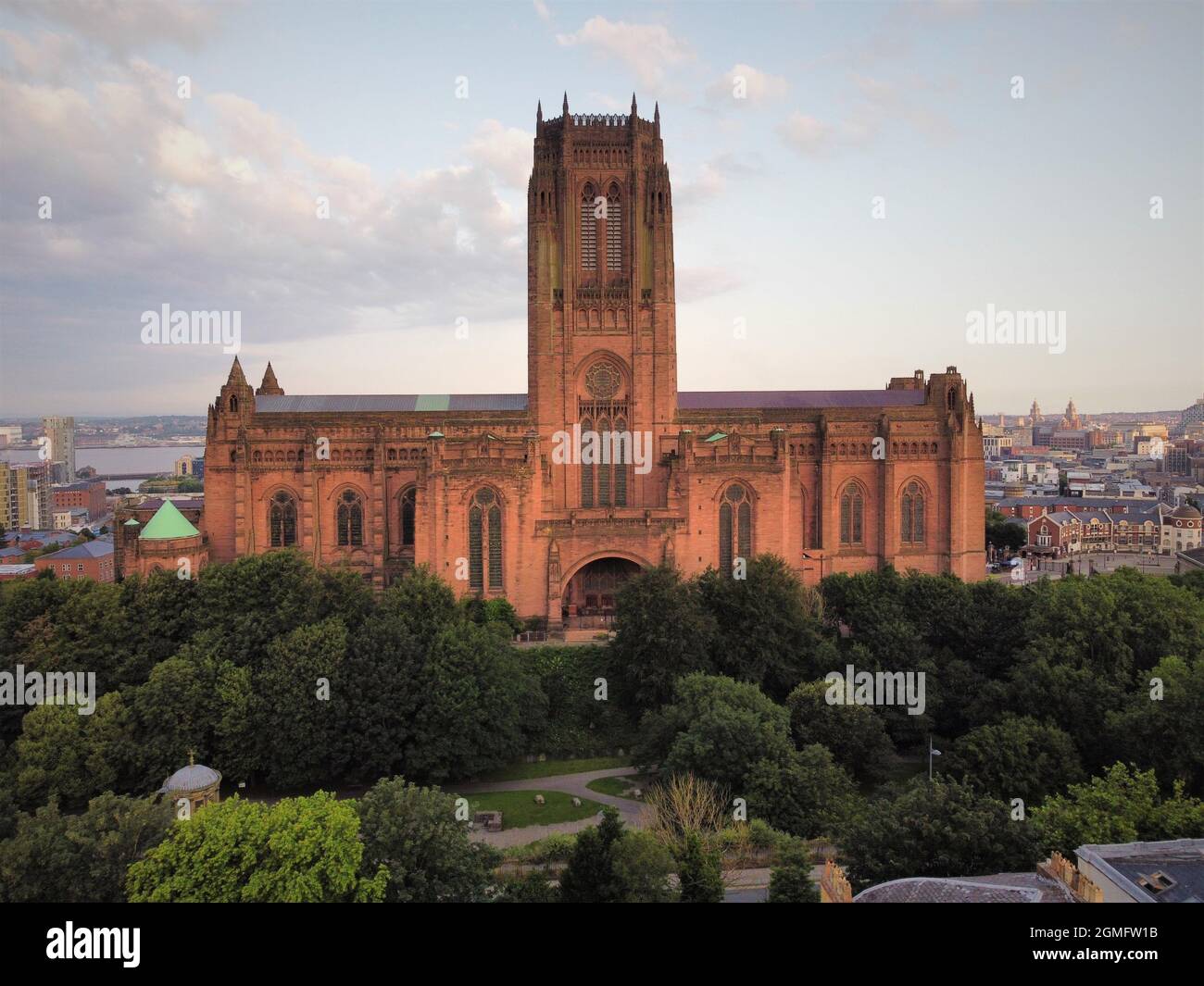 Drone photography of merseyside Stock Photo - Alamy
