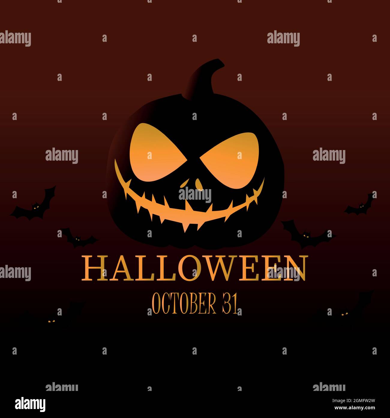 Halloween colorful bright web banner congratulation - Vector ...