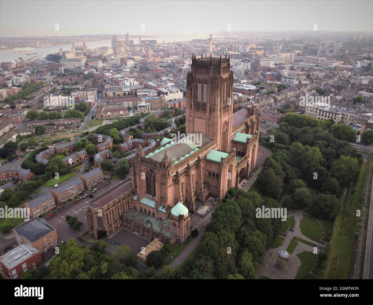 Drone photography of merseyside Stock Photo - Alamy
