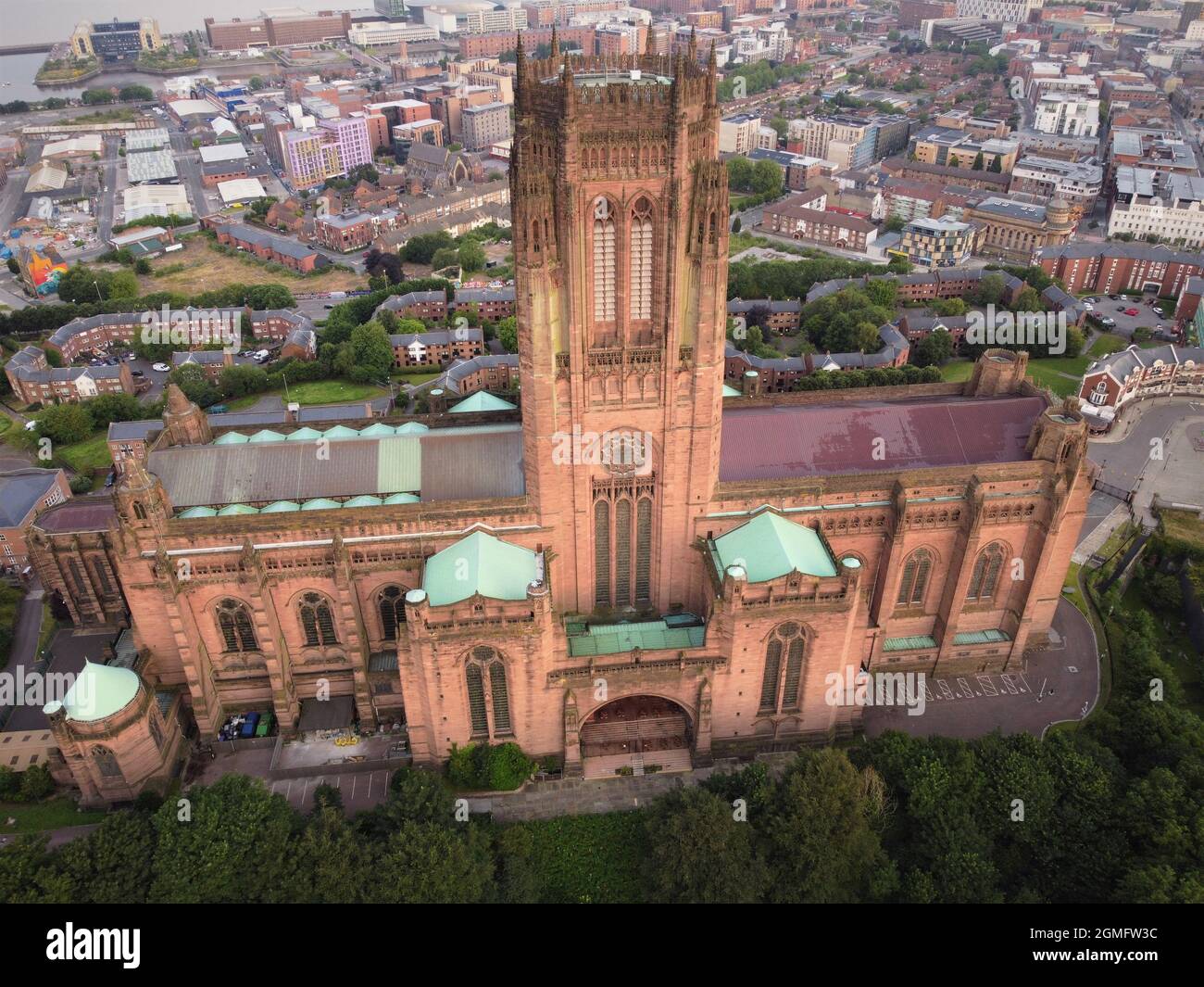 Drone photography of merseyside Stock Photo - Alamy