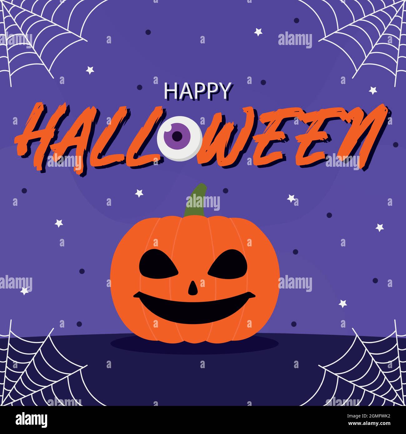 Halloween colorful bright web banner congratulation - Vector ...