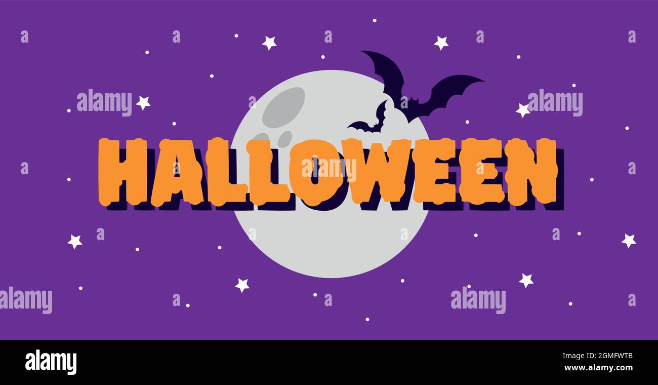 Halloween colorful bright web banner congratulation - Vector ...