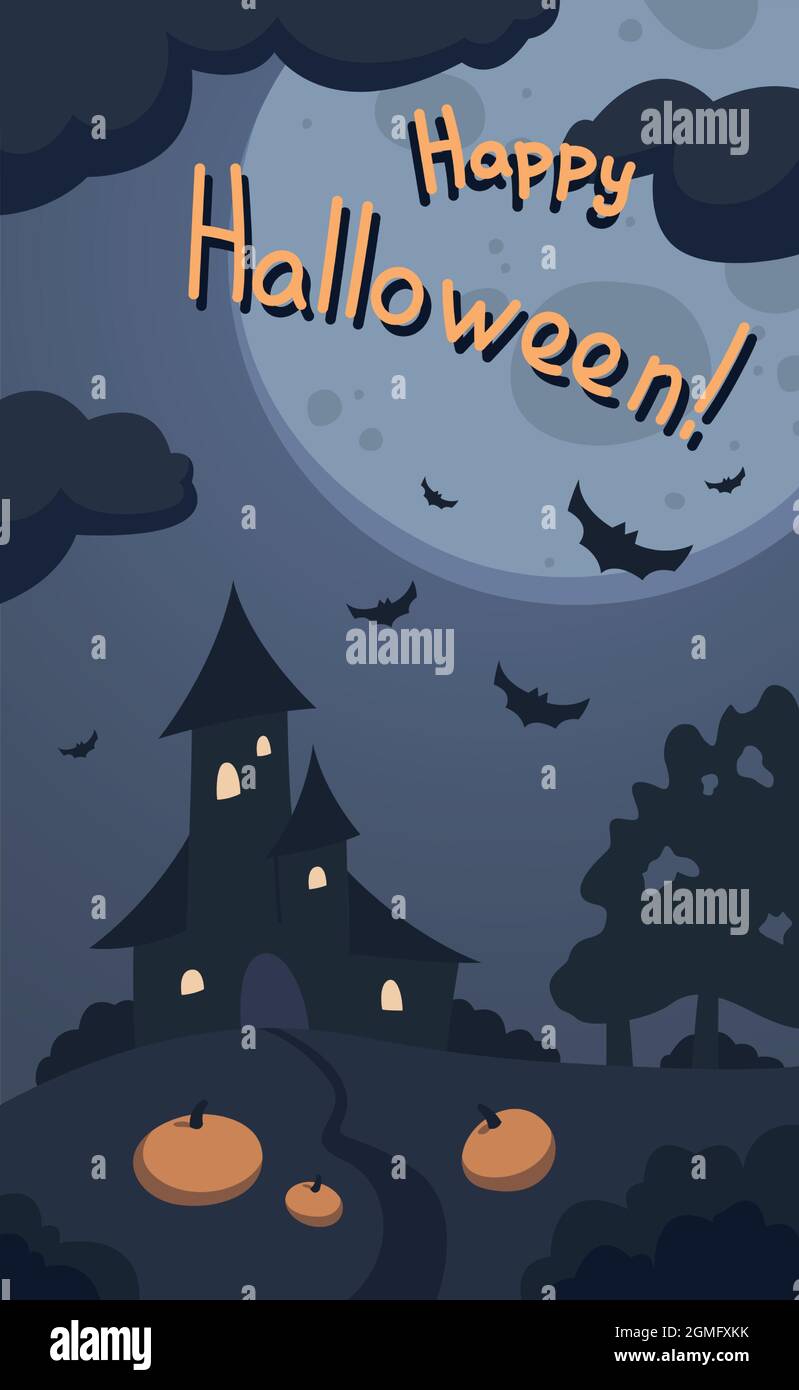 Halloween colorful bright web banner congratulation - Vector ...