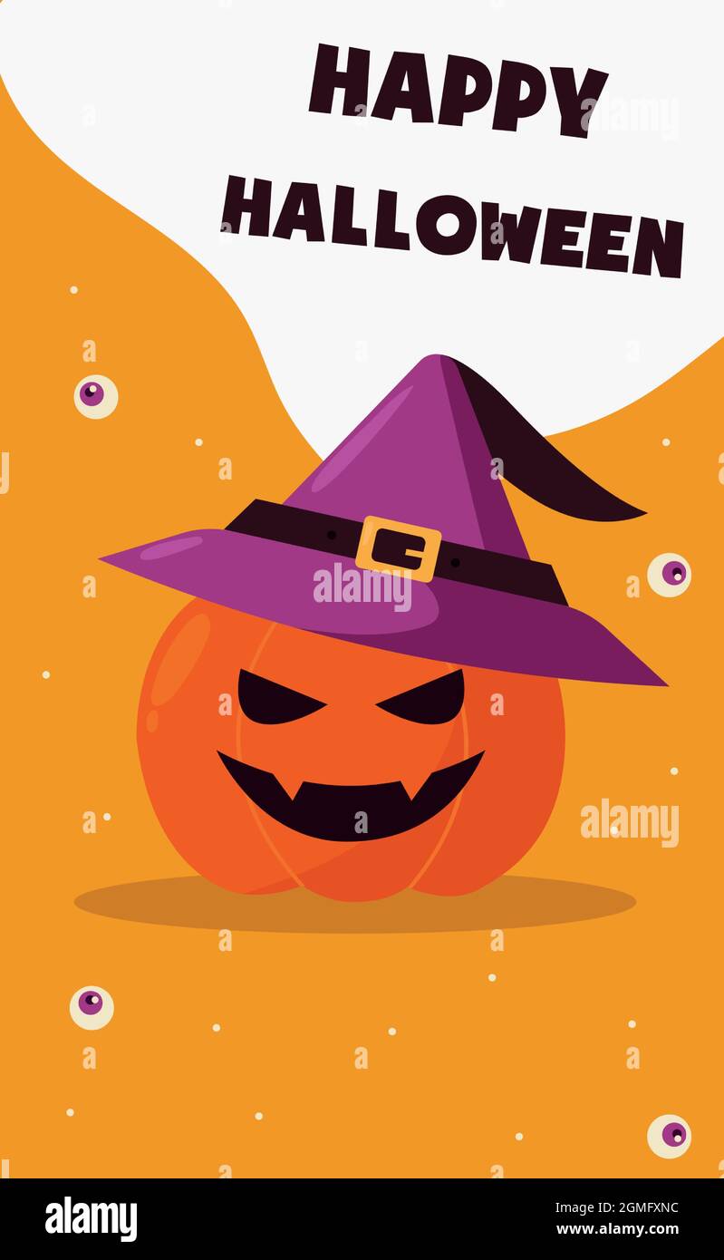 Halloween colorful bright web banner congratulation - Vector ...
