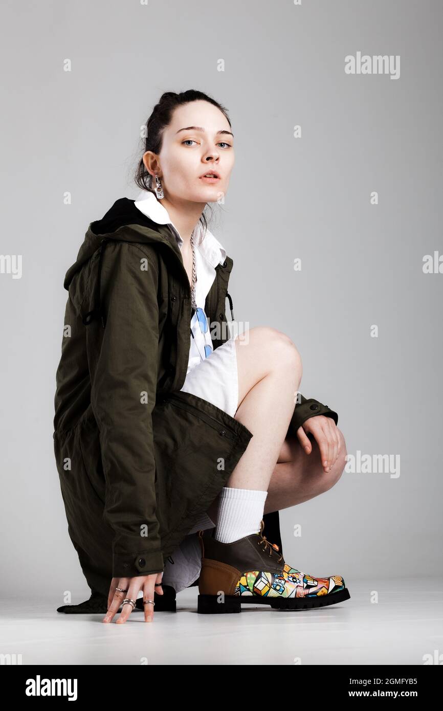 Beauty woman full body model hi-res stock photography and images - Alamy