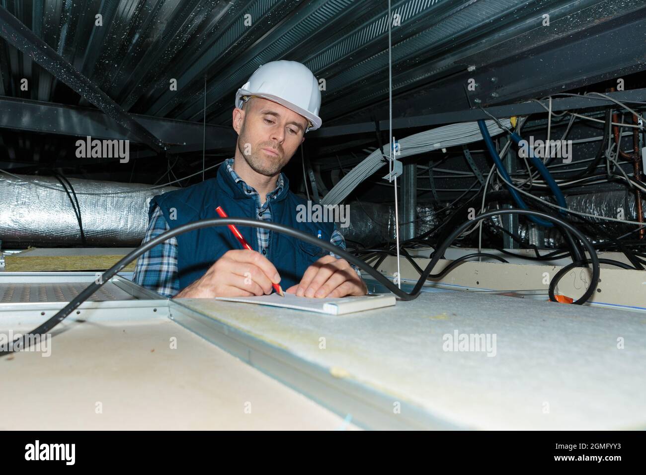 Electrician notes hi-res stock photography and images - Alamy