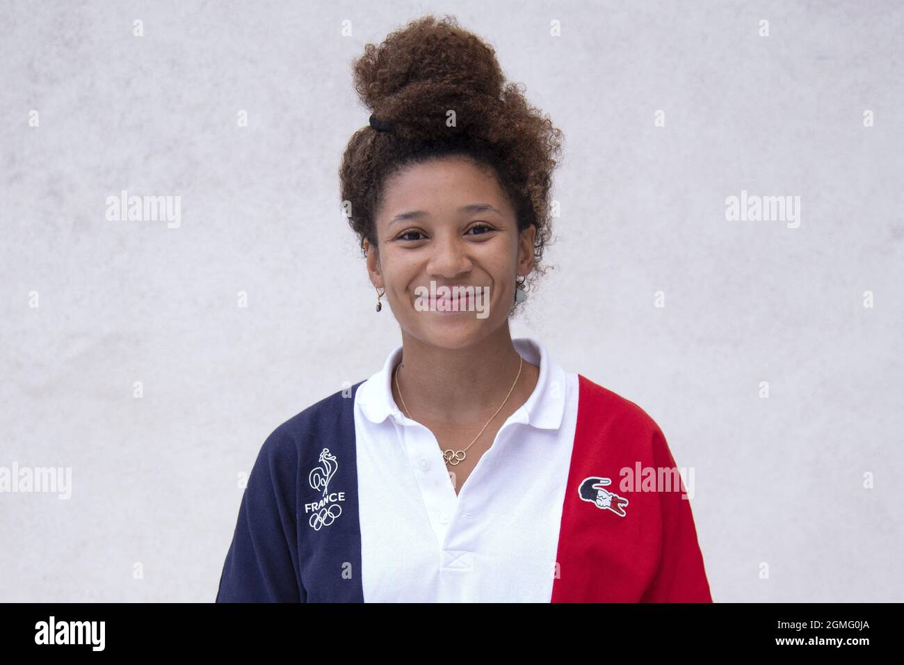 Exclusive. Olympic athlete Alais Kalonji poses for a Portrait Session ...
