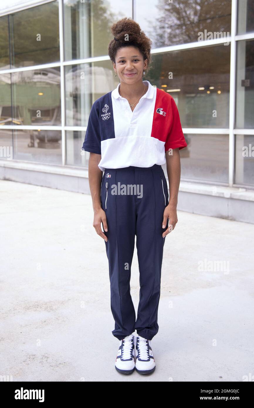 Exclusive. Olympic athlete Alais Kalonji poses for a Portrait Session ...