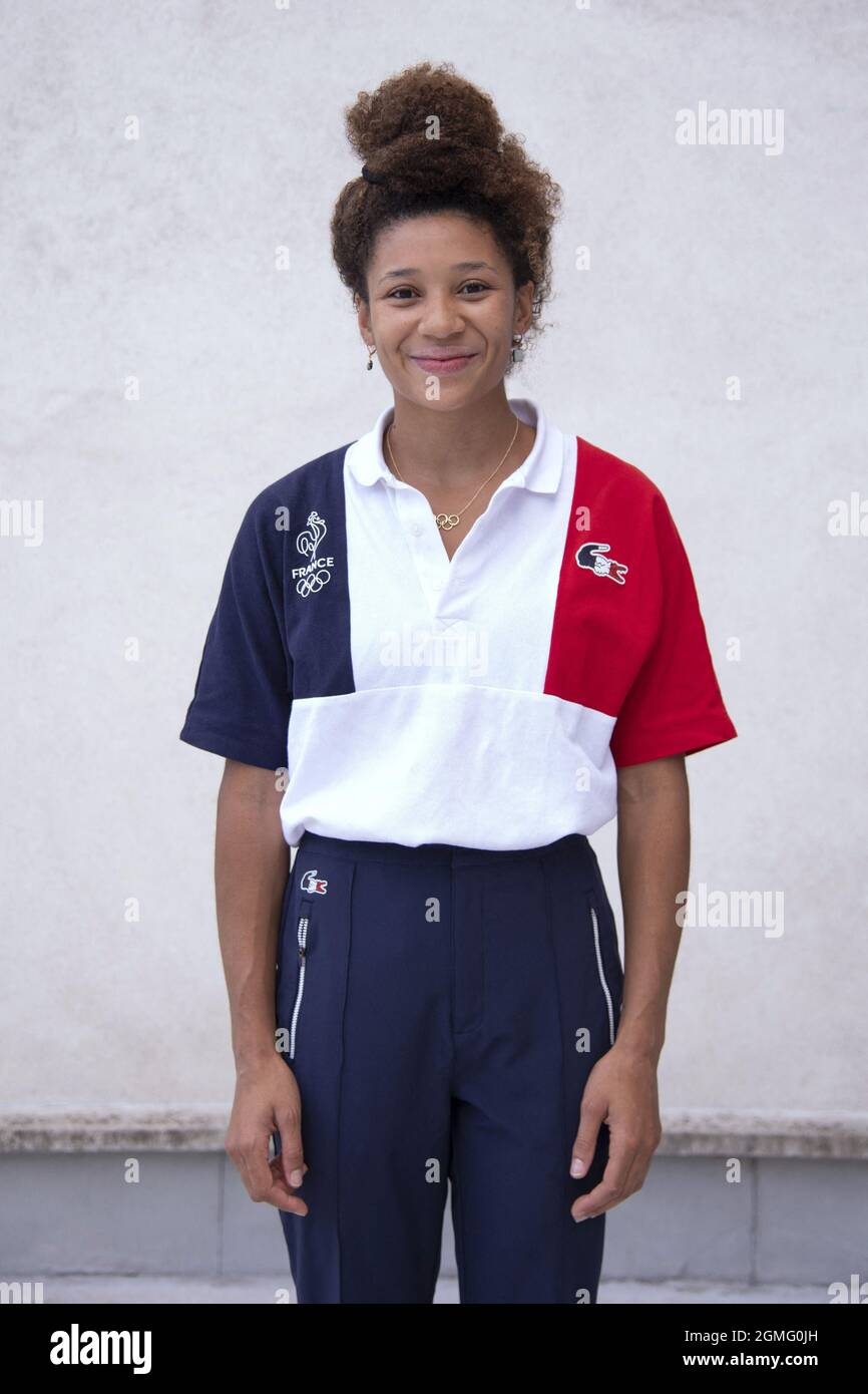 Exclusive. Olympic athlete Alais Kalonji poses for a Portrait Session ...