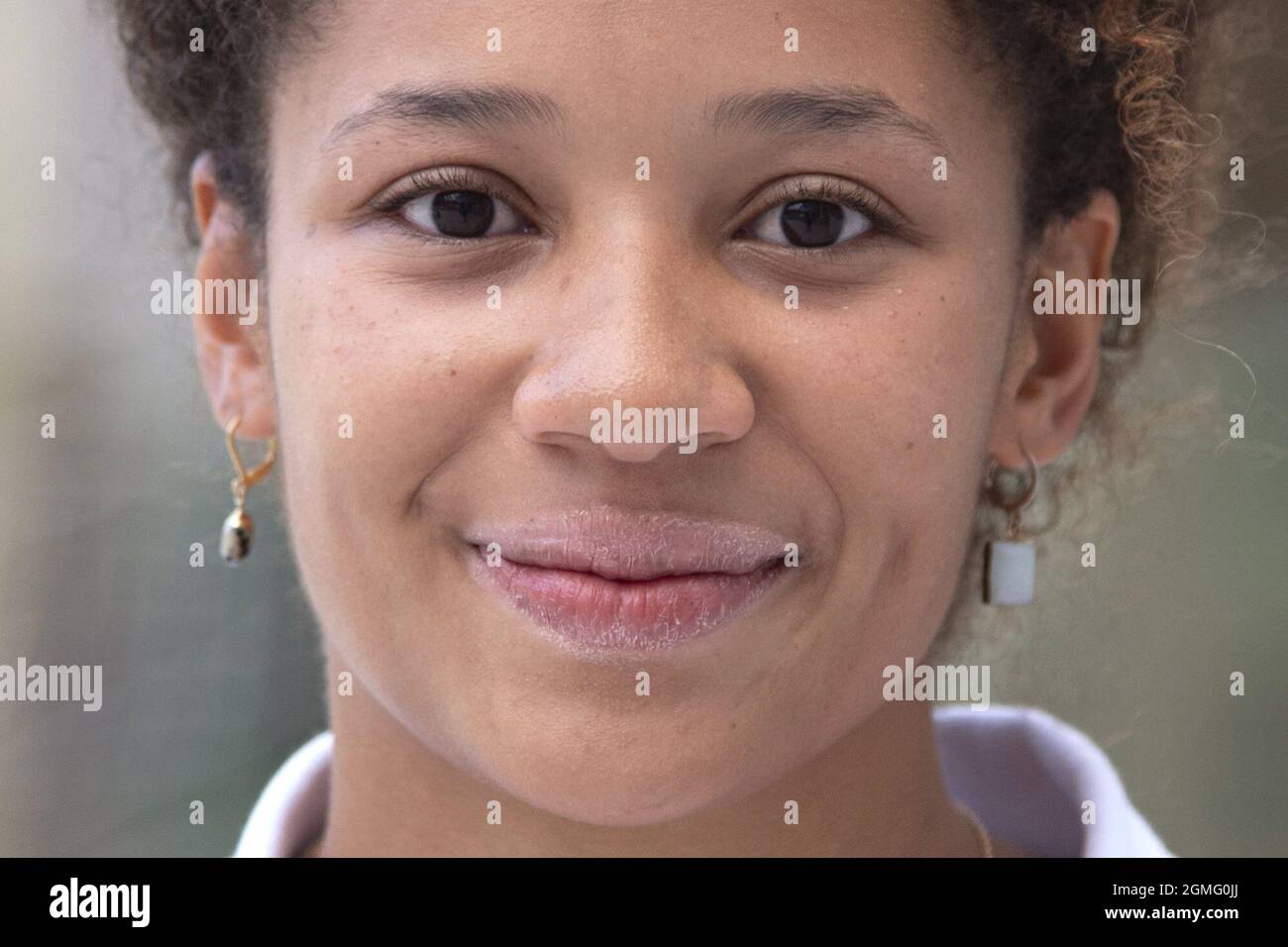 Exclusive. Olympic athlete Alais Kalonji poses for a Portrait Session ...