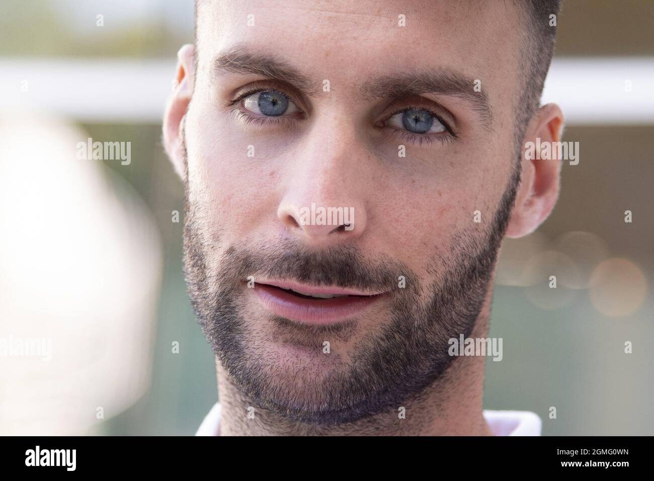 Exclusive. Olympic athlete Valentin Belaud poses for a Portrait Session ...