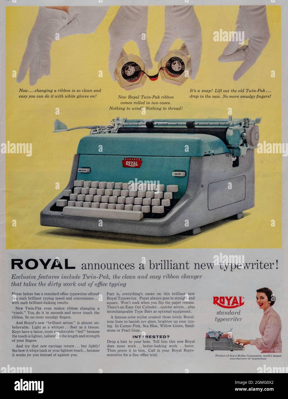"The Saturday Evening Post" 18 May 1957 Magazine Advert, USA Stock ...