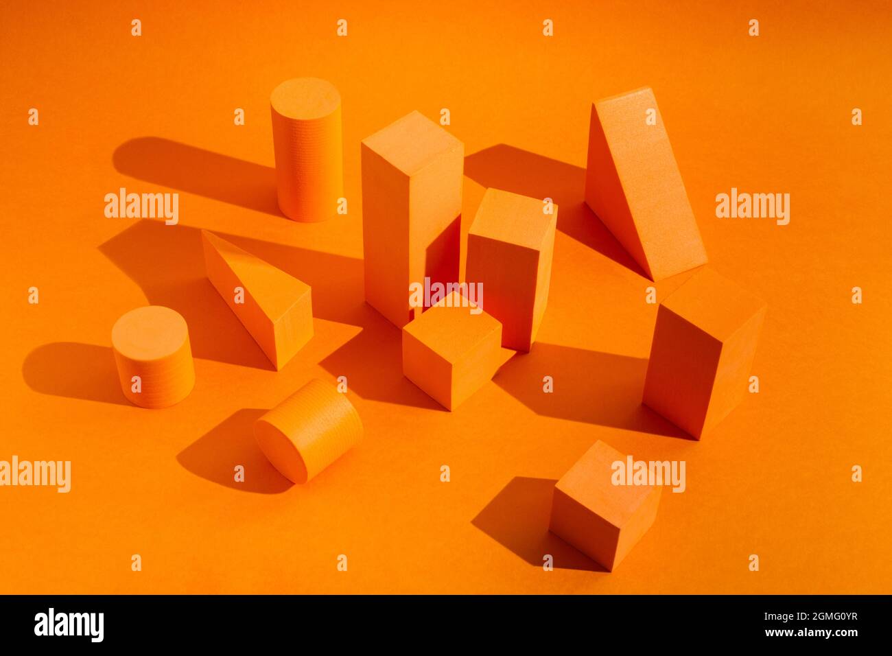 Geometric shapes platforms product hi-res stock photography and images ...