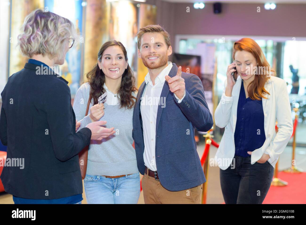 concept of people standing in queue Stock Photo - Alamy