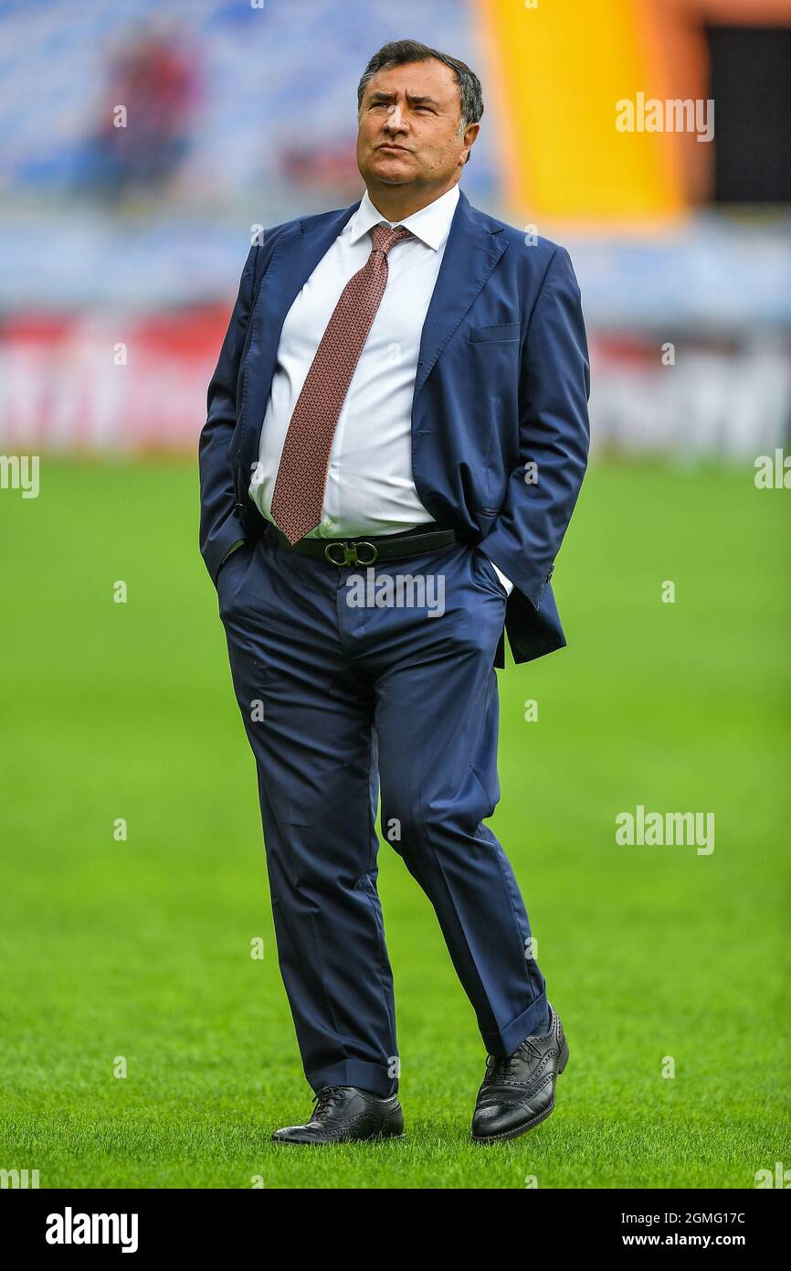 Luigi Ferraris stadium, Genova, Italy, September 18, 2021, Joe Barone ...