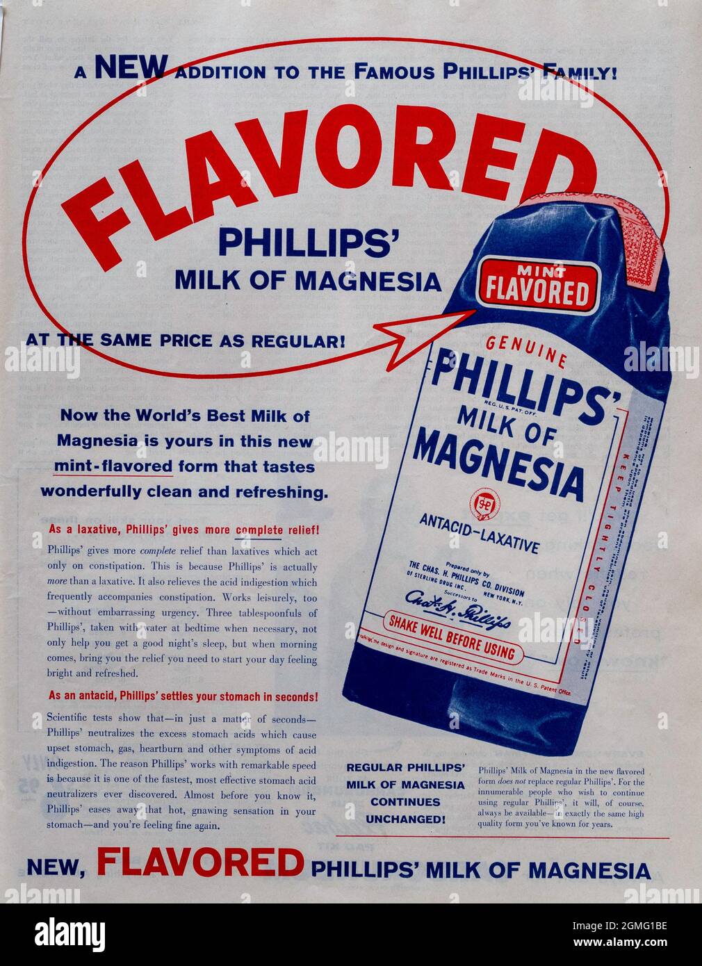Milk Of Magnesia Antacid