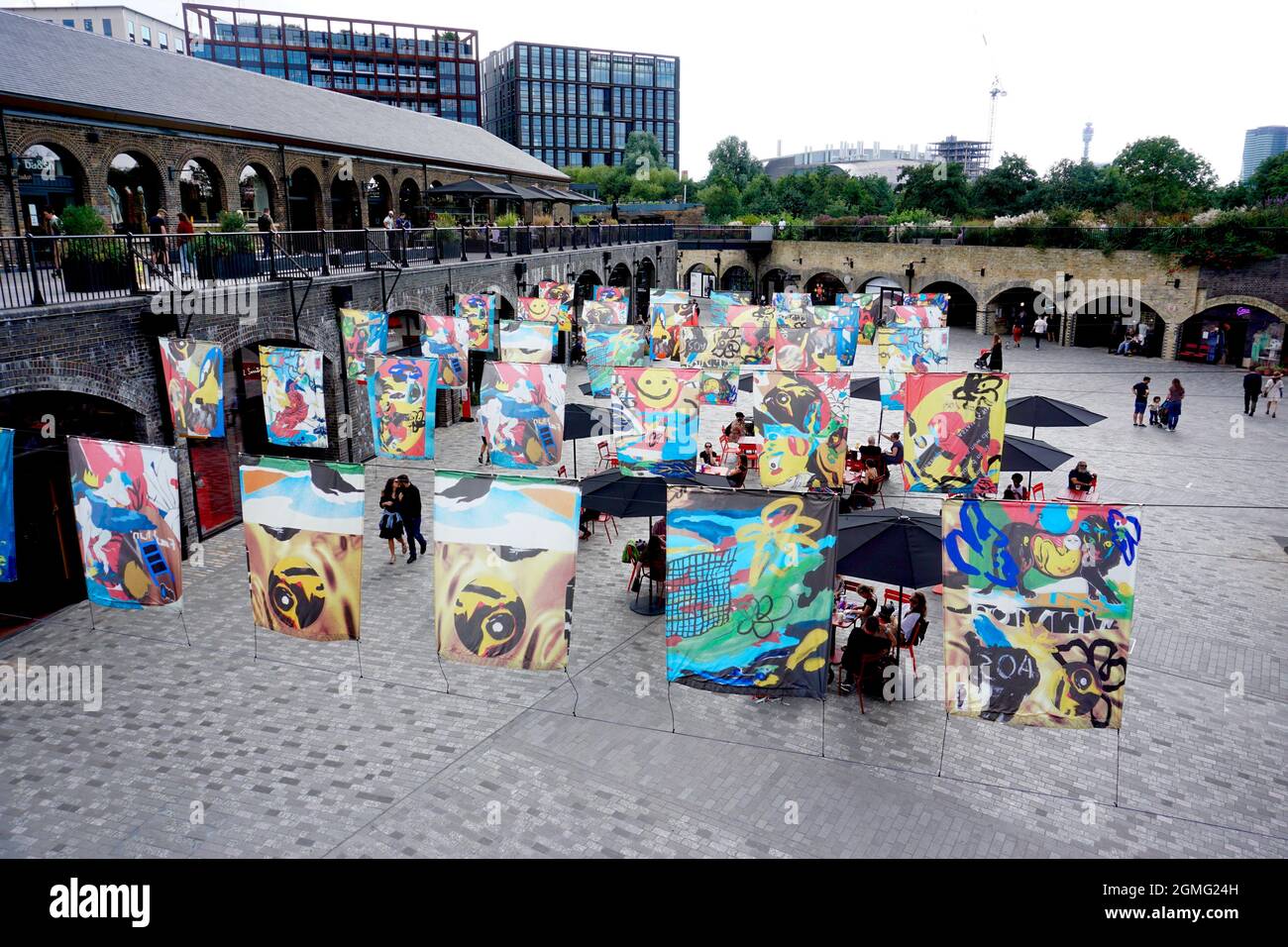 Coal Drops Yard Shopping district in kings Cross, London, United ...