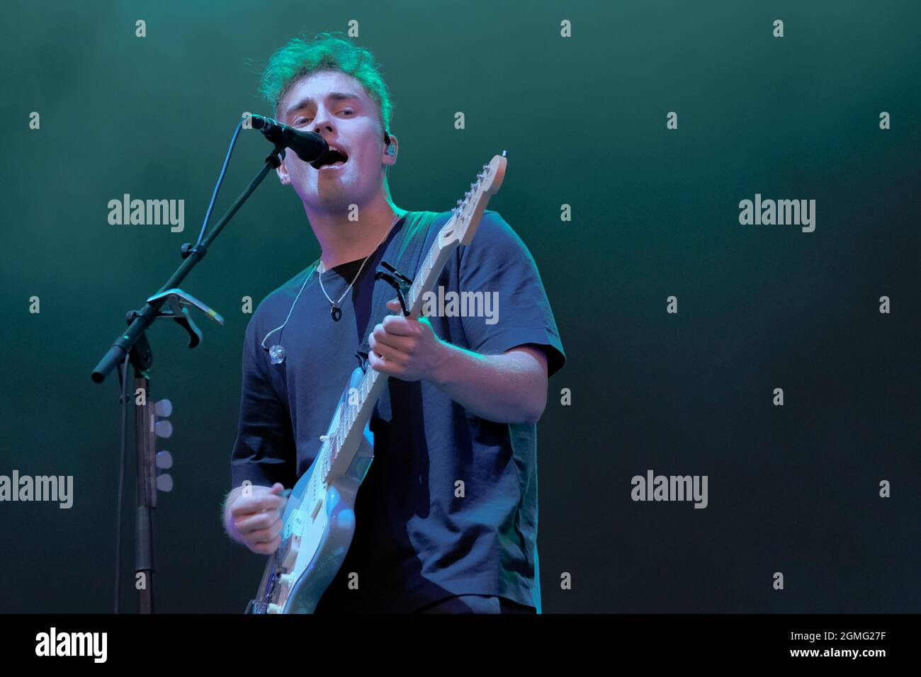 September 18th 2021 Samual Thomas Fender, aka Sam Fender, British ...