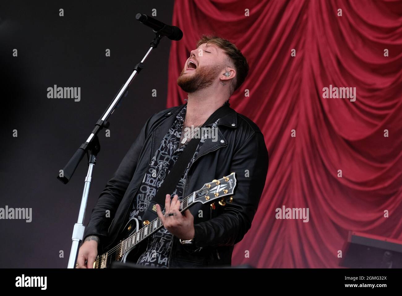 September 18th 2021 Samual Thomas Fender, aka Sam Fender, British ...