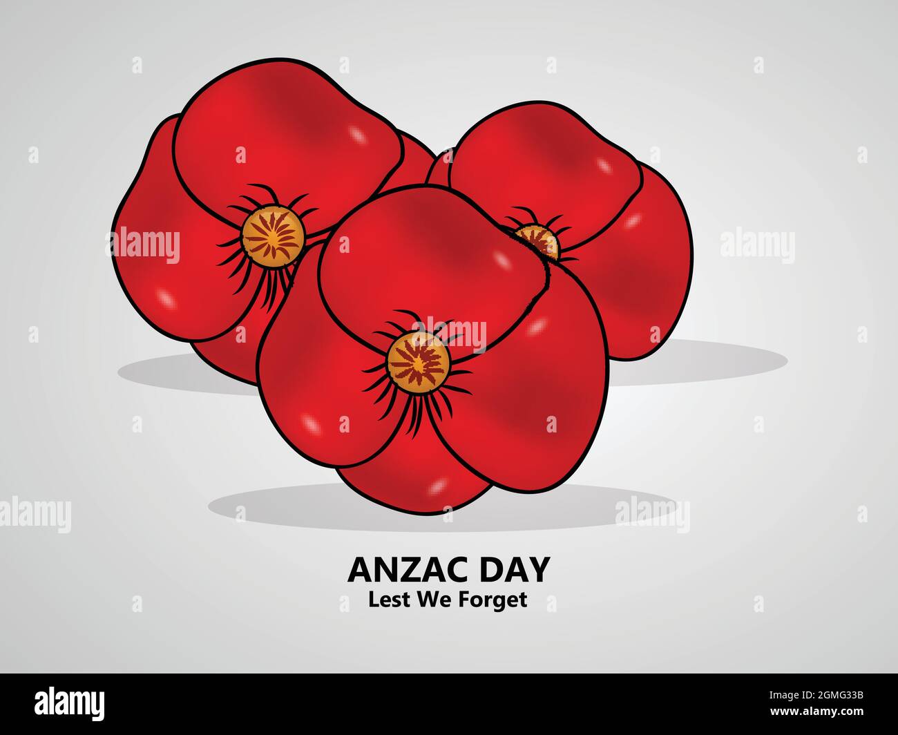 Anzac Day Australia Background Stock Vector Image & Art - Alamy