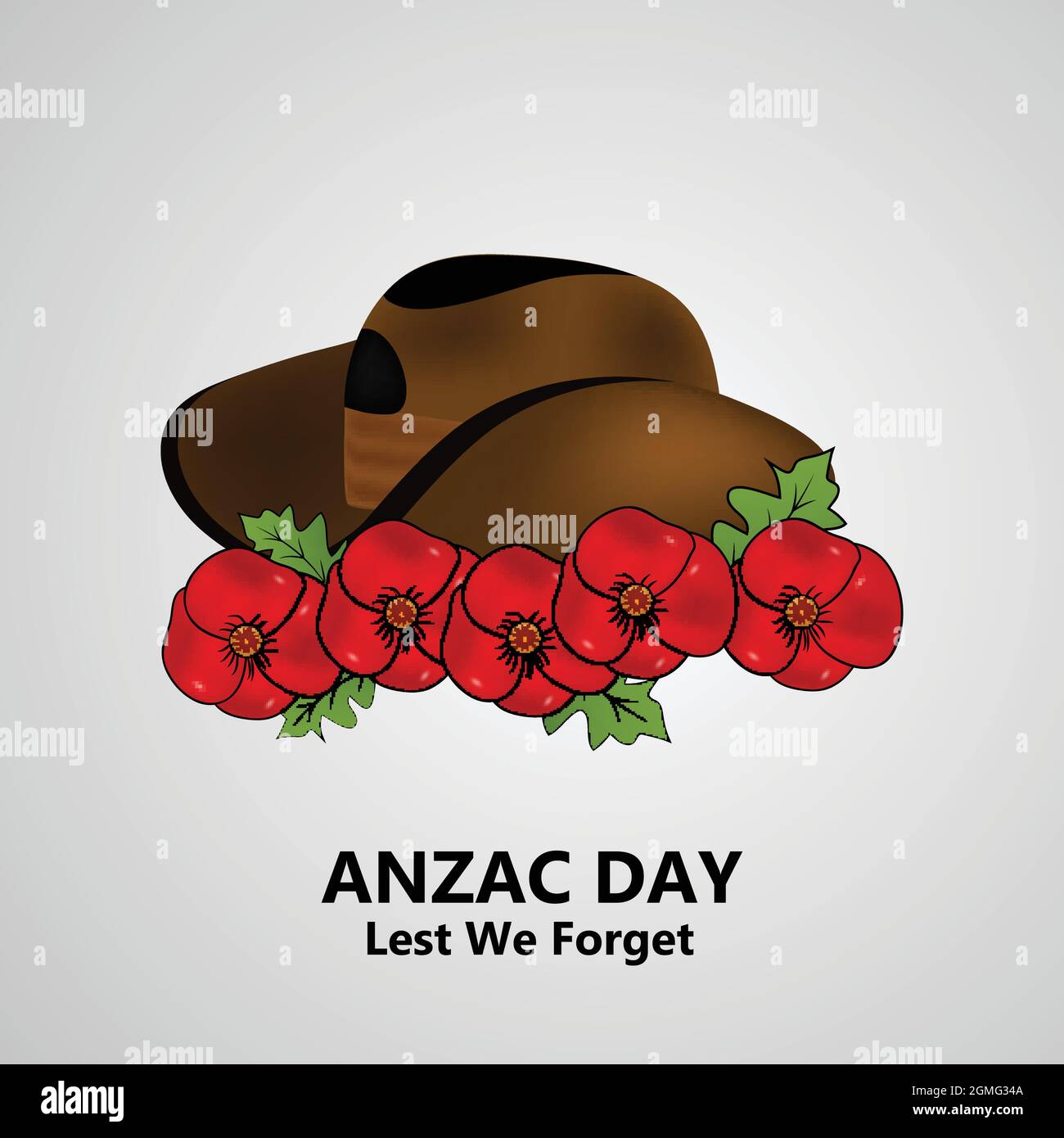 Anzac Day Australia Background Stock Vector Image & Art - Alamy