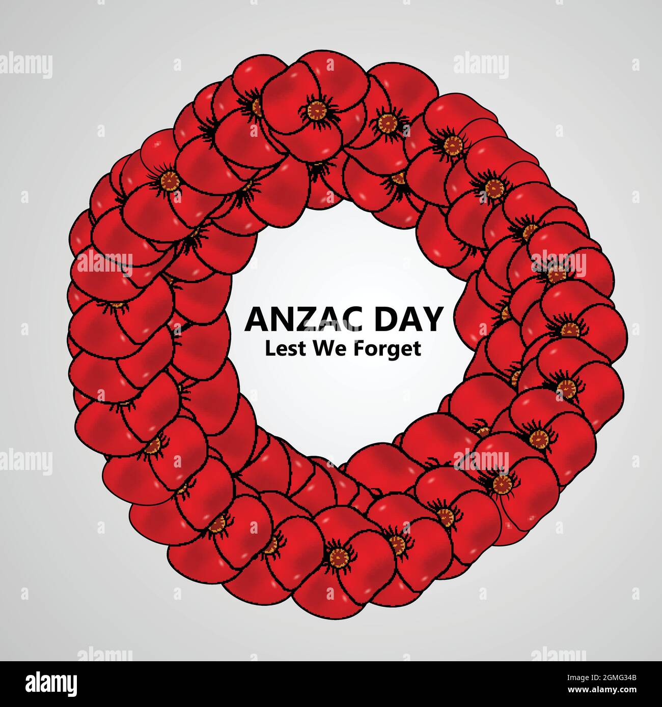 Anzac Day Australia Background Stock Vector Image & Art - Alamy