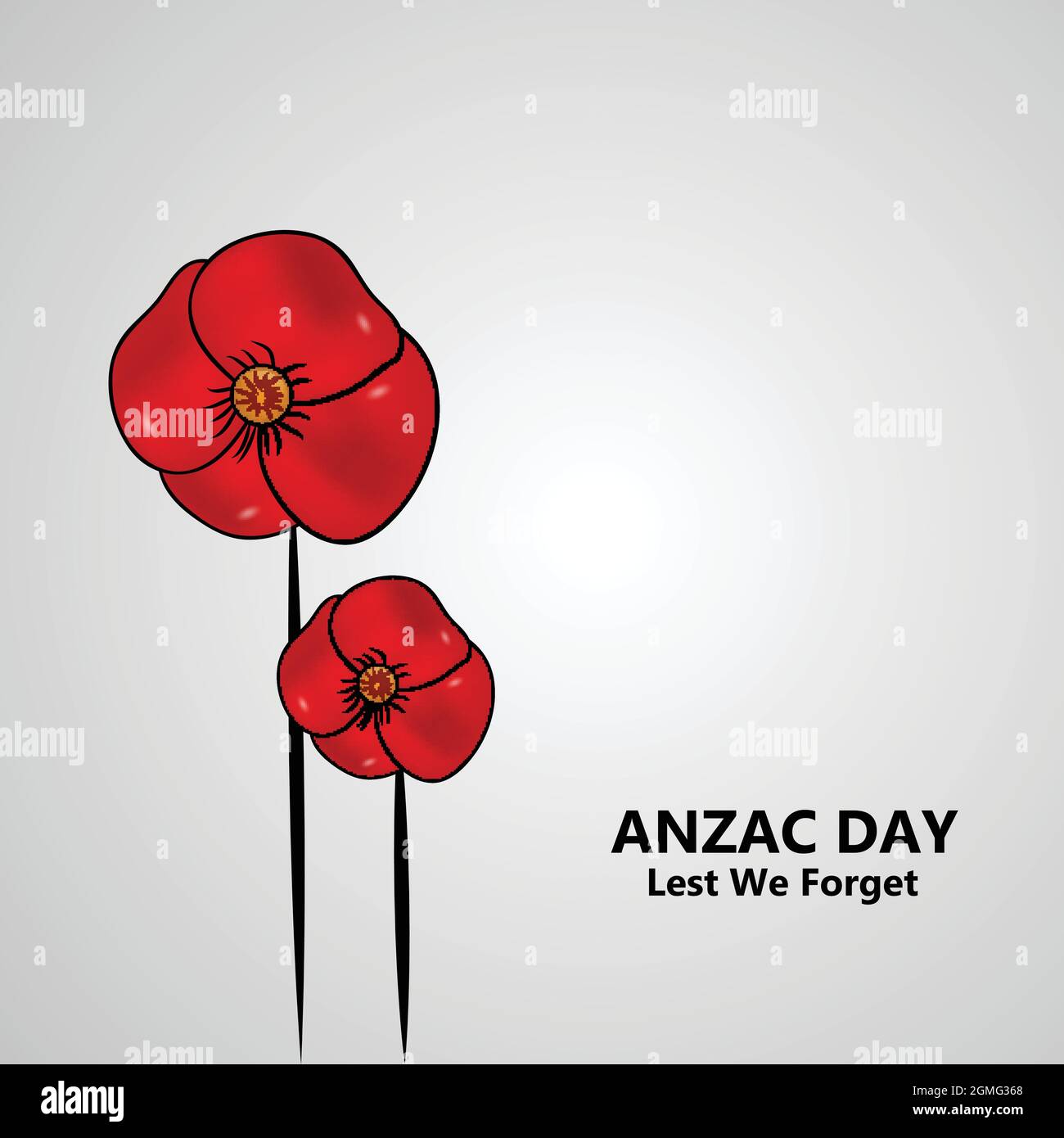 Anzac Day Australia Background Stock Vector Image & Art - Alamy