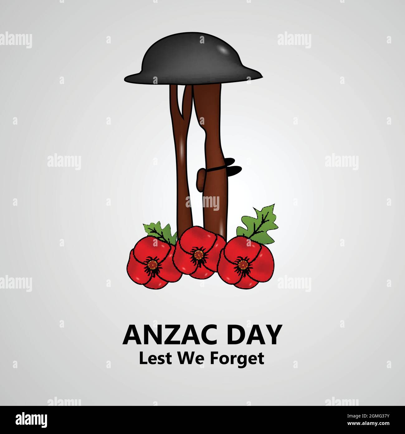 Anzac Day Australia Background Stock Vector Image & Art - Alamy