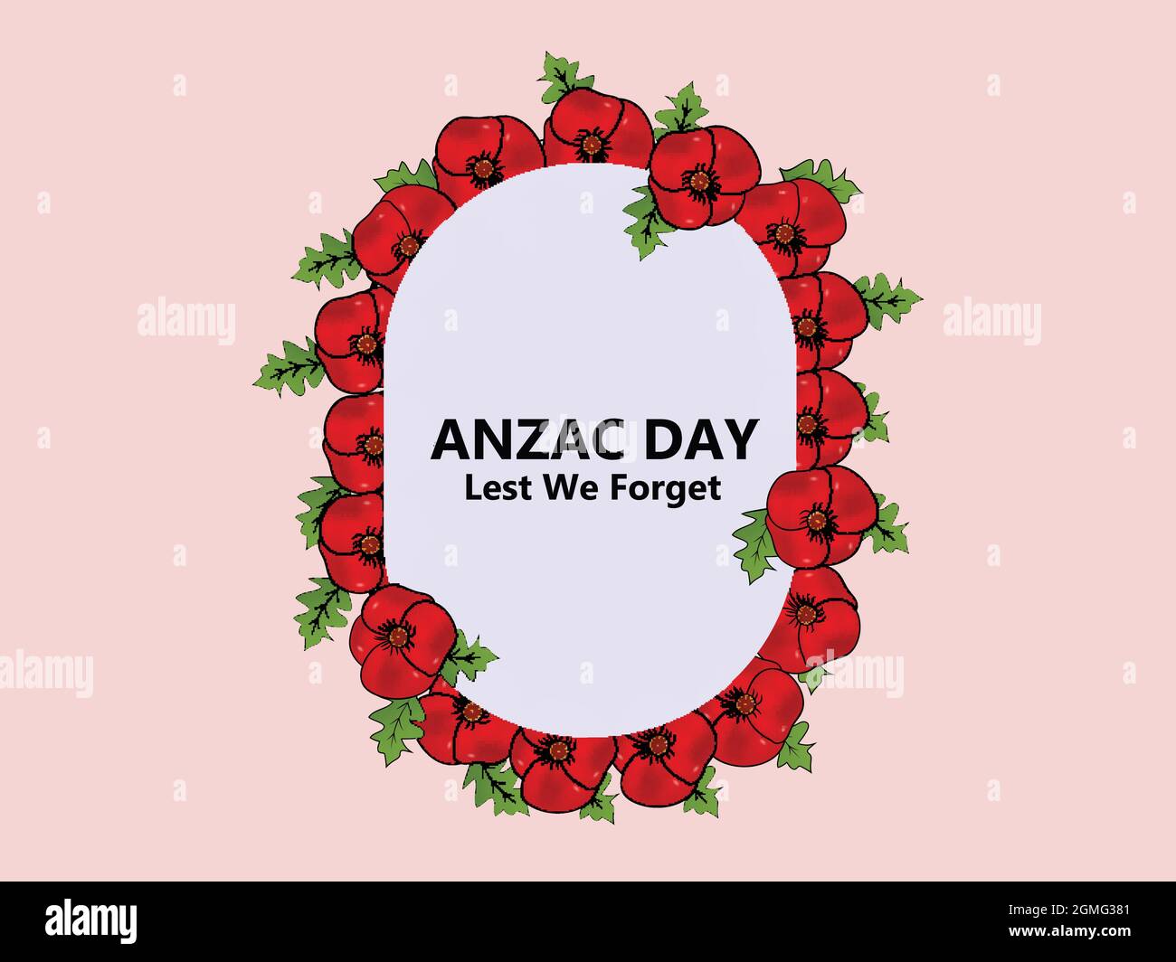 Anzac Day Australia Background Stock Vector Image & Art - Alamy