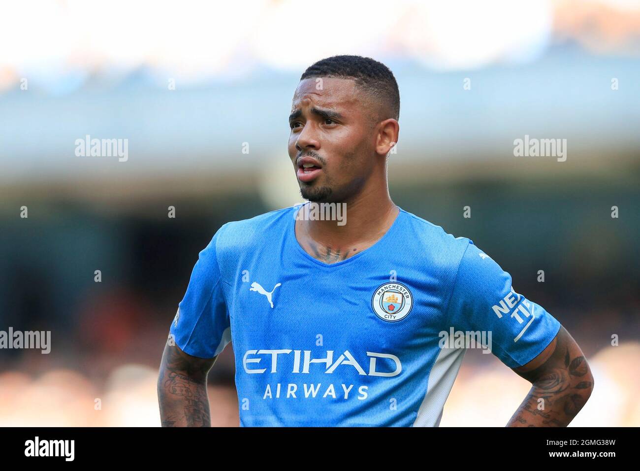 Gabriel Jesus #9 of Manchester City Stock Photo - Alamy