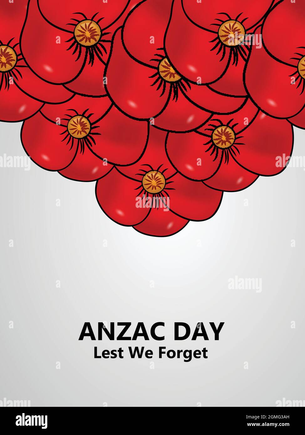 Anzac Day Australia Background Stock Vector Image & Art - Alamy