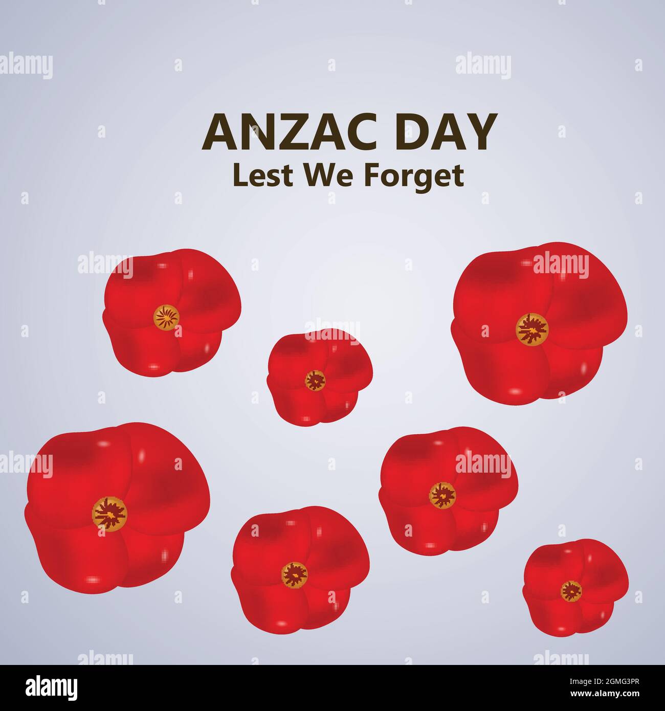 Anzac Day Australia Background Stock Vector Image & Art - Alamy