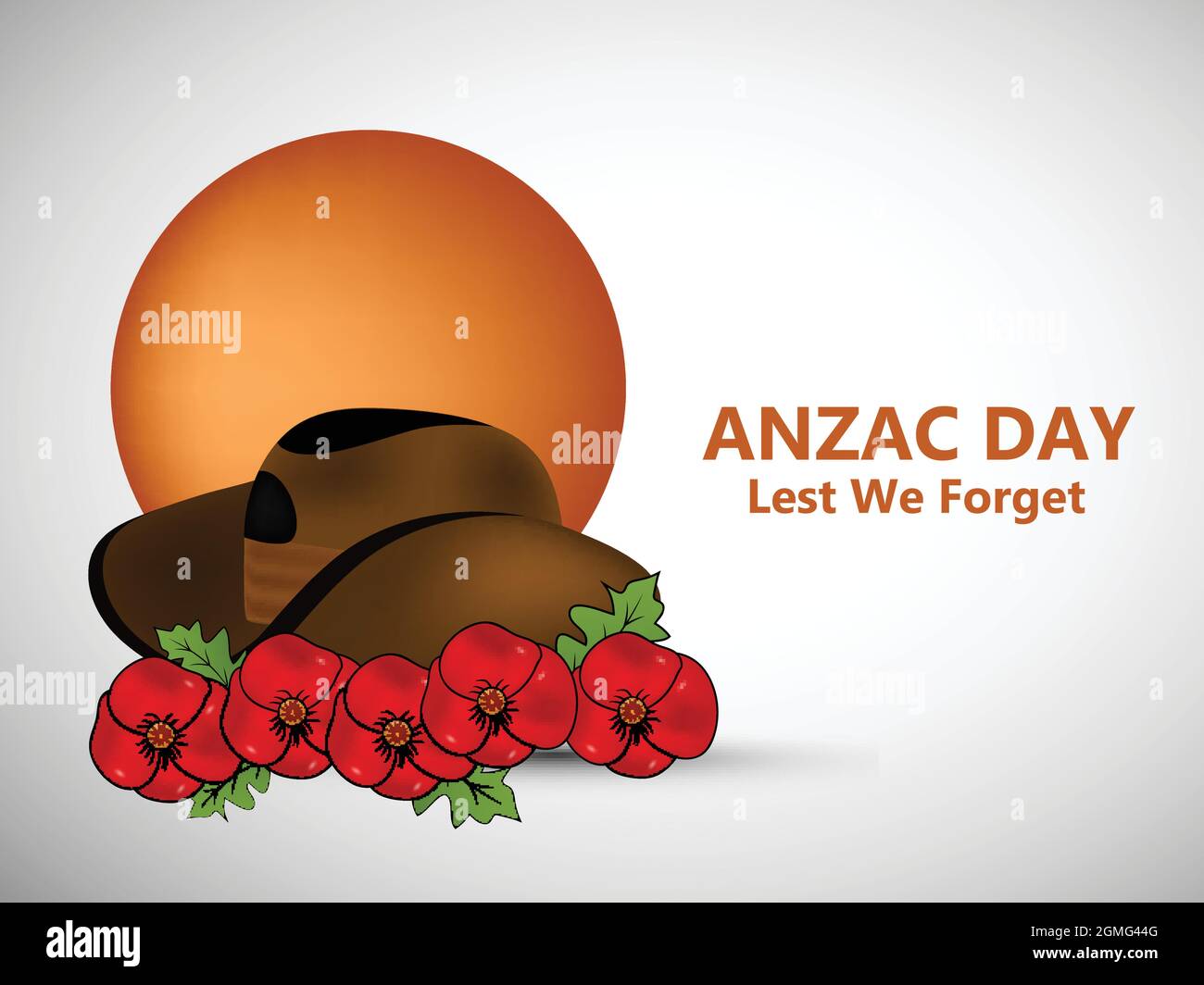 Anzac Day Australia Background Stock Vector Image & Art - Alamy