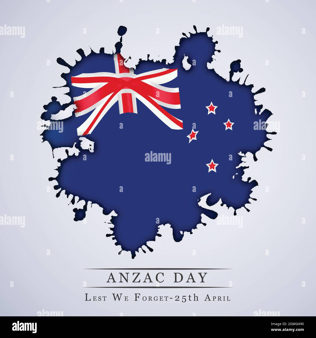 Anzac Day Australia Background Stock Vector Image & Art - Alamy