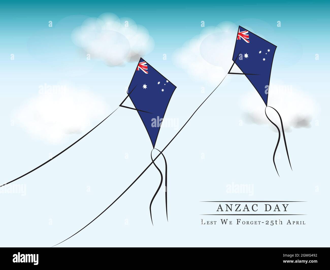 Anzac Day Australia Background Stock Vector Image & Art - Alamy