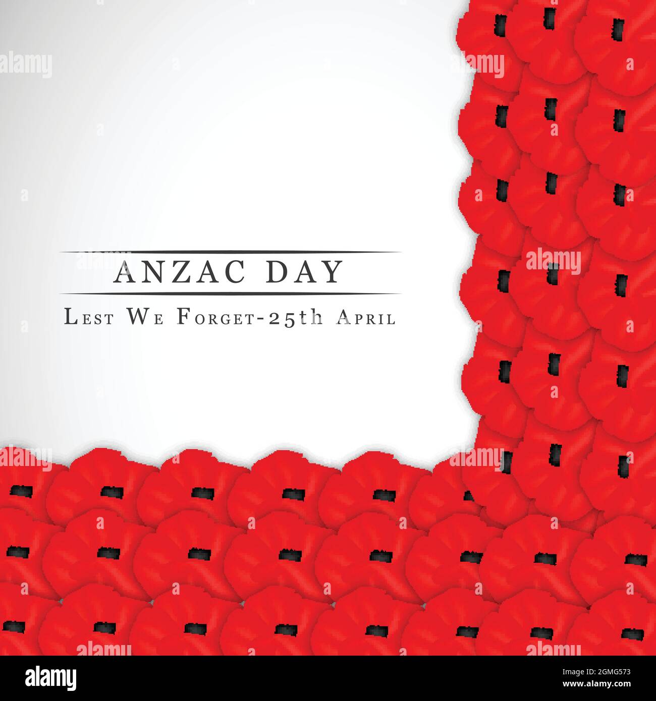 Anzac Day Australia Background Stock Vector Image & Art - Alamy