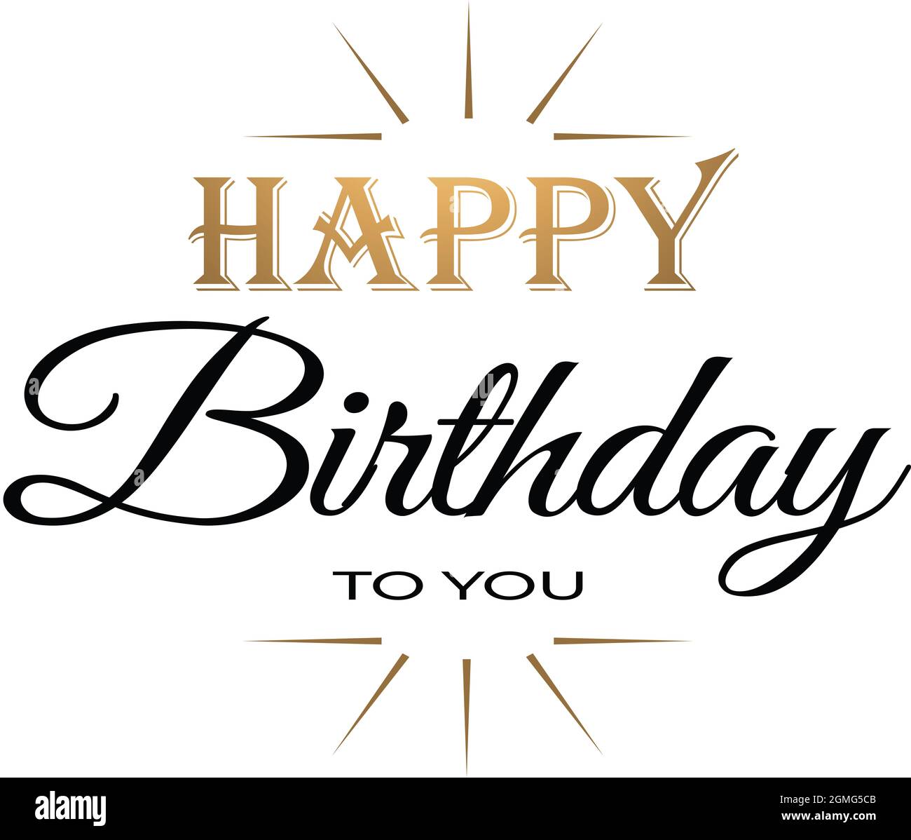 Happy birthday banner Cut Out Stock Images & Pictures - Alamy