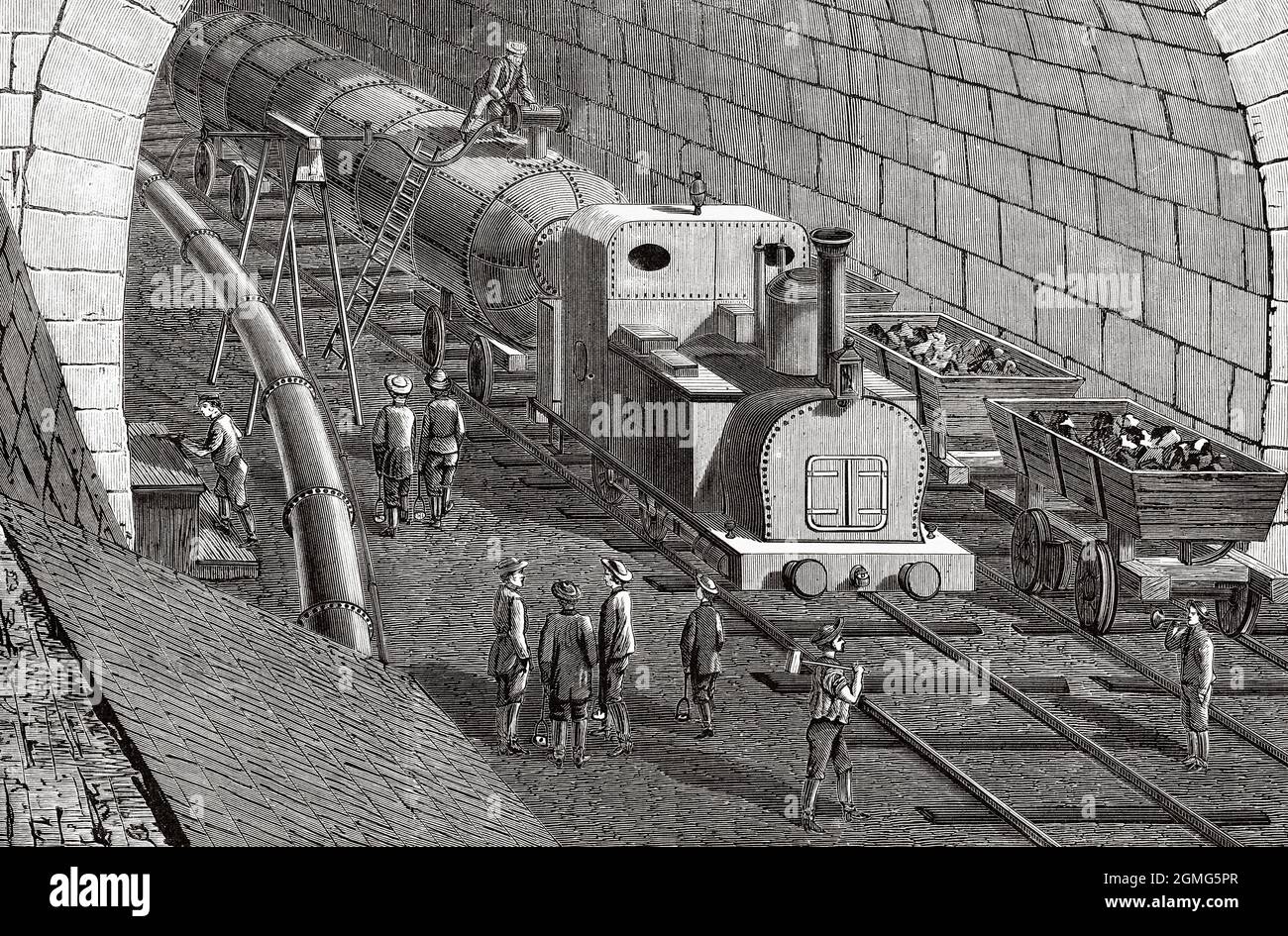 Compressed air locomotive hi-res stock photography and images - Alamy