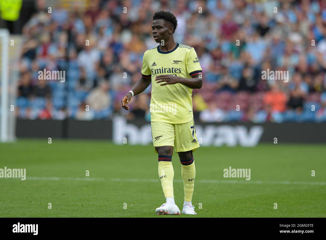 Bukayo Saka #7 of Arsenal in action during the game Stock Photo - Alamy