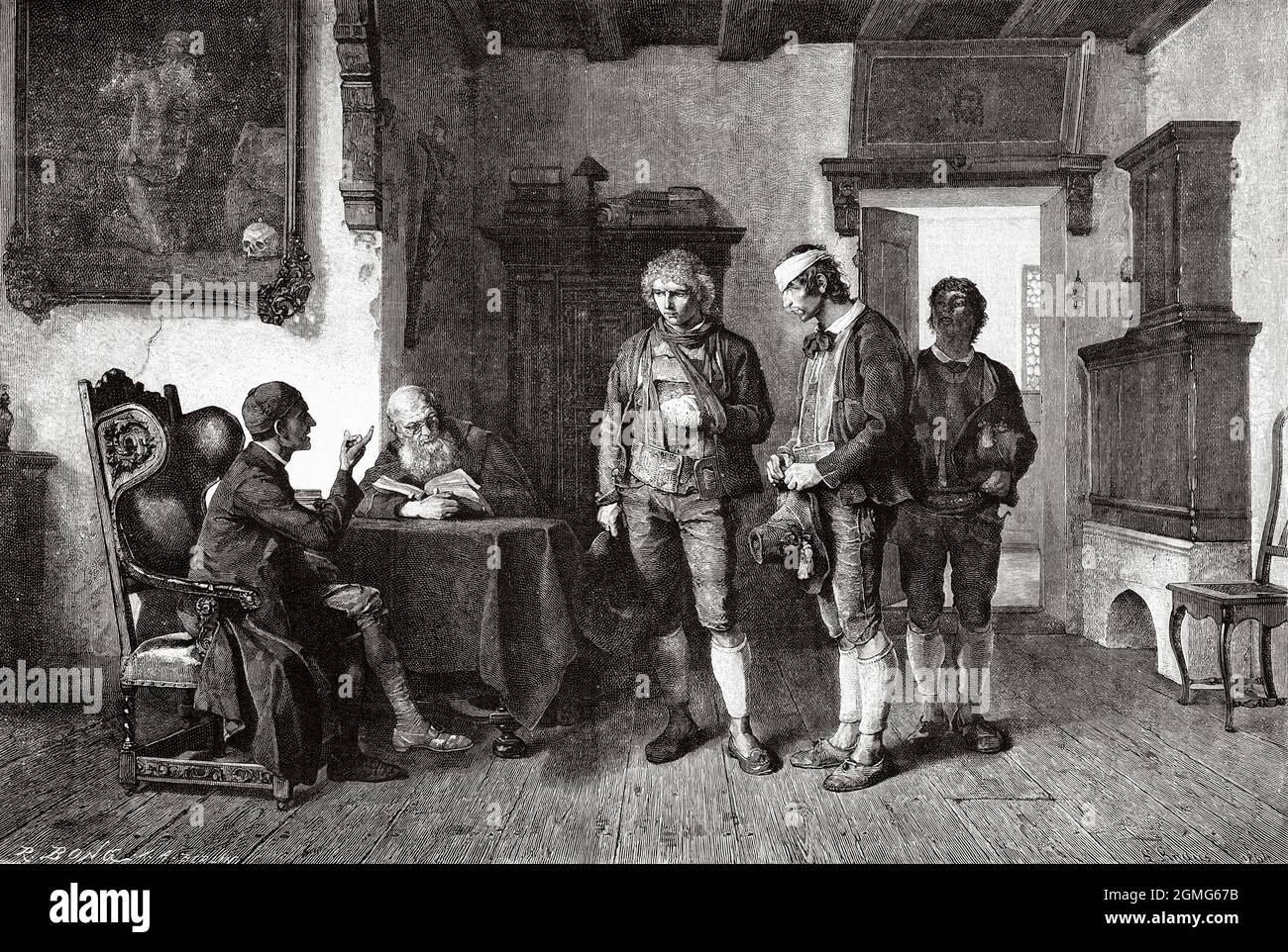 1800s priest hi-res stock photography and images - Alamy