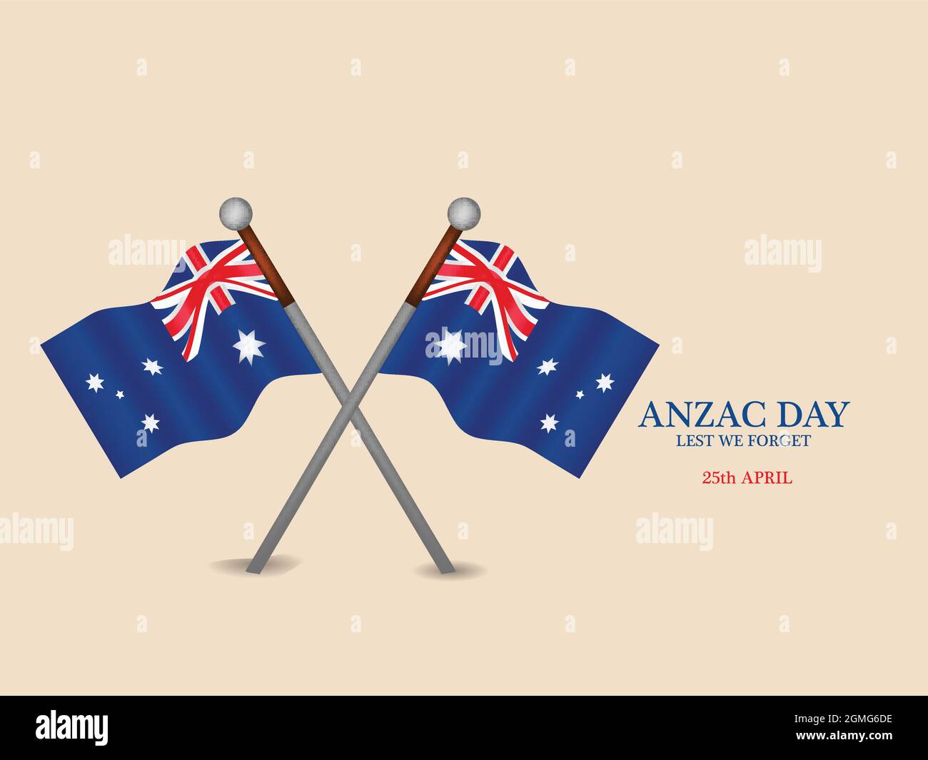 Anzac Day Australia Background Stock Vector Image & Art - Alamy