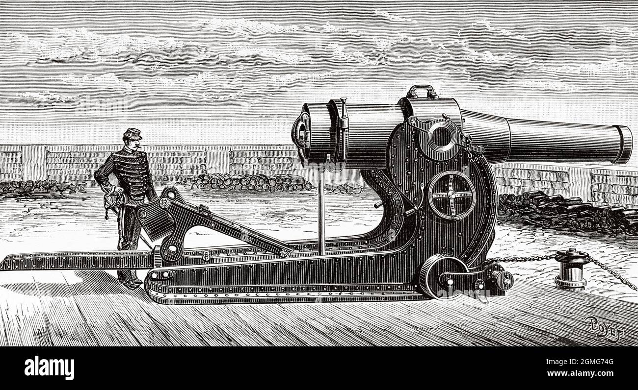 Mortar gun 19th century hi-res stock photography and images - Alamy