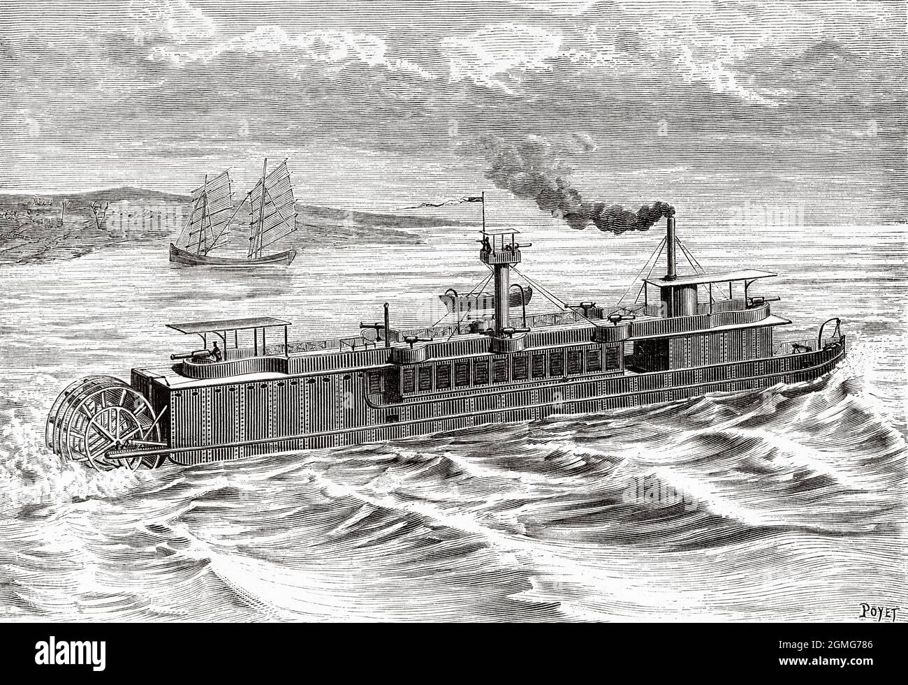 Wheeled gunboat hi-res stock photography and images - Alamy