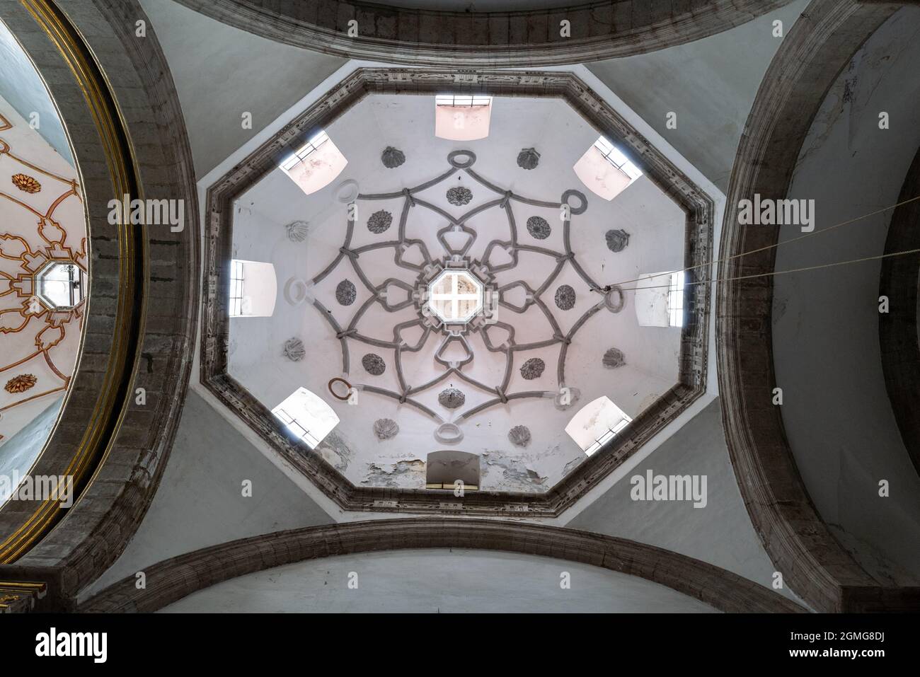 Inside a cathedral dome Stock Photo - Alamy