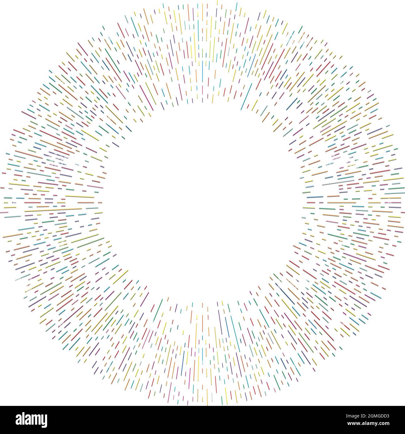 Radial, radiating lines. Radiation, explosion, twinkle, glare and glint ...