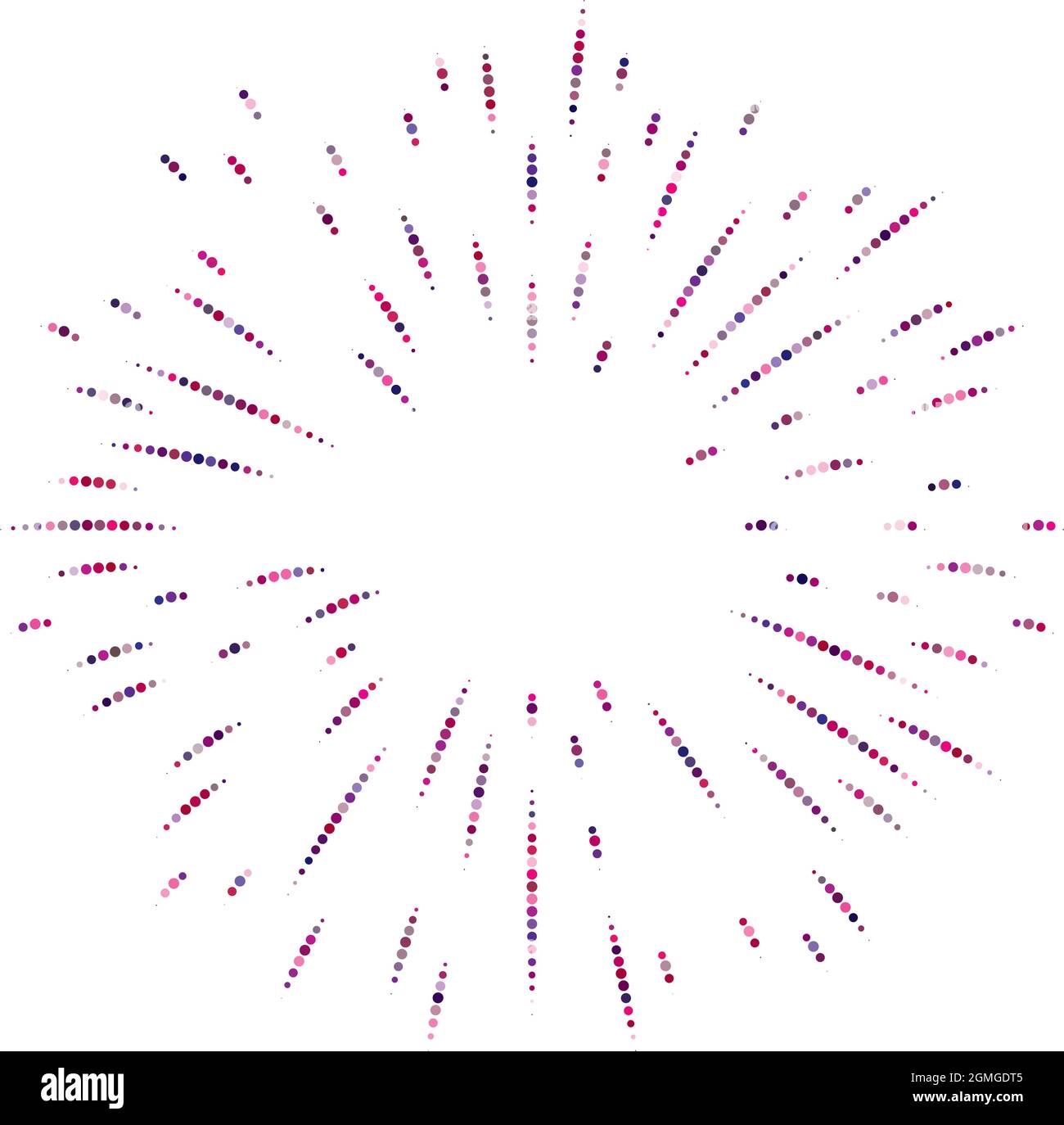 Colorful, colored random circles, dots, speckles and freckles ...