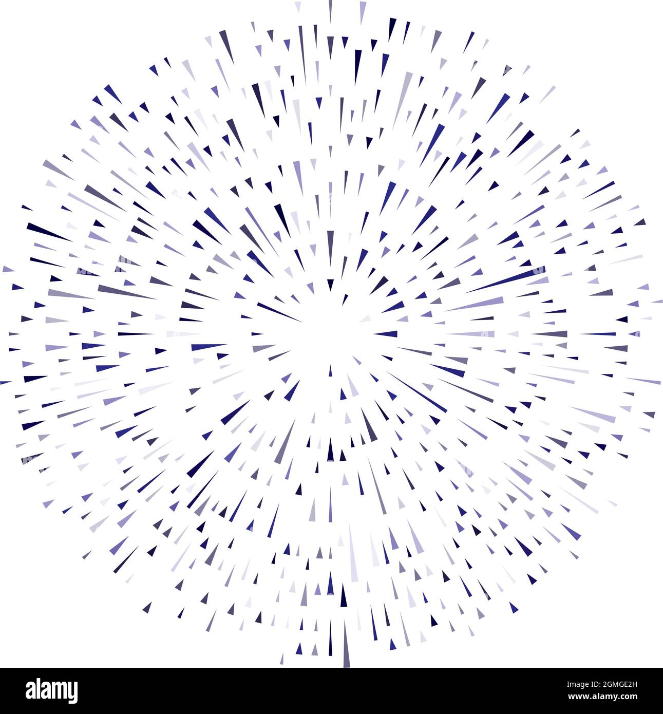 Radial, radiating lines. Radiation, explosion, twinkle, glare and glint ...