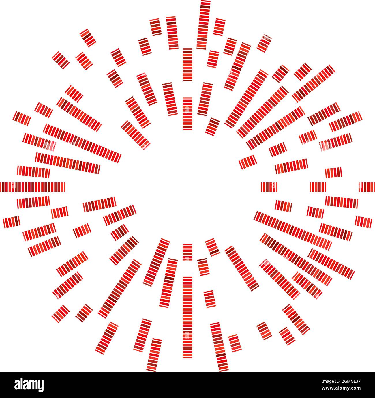 Radial, radiating lines. Radiation, explosion, twinkle, glare and glint ...