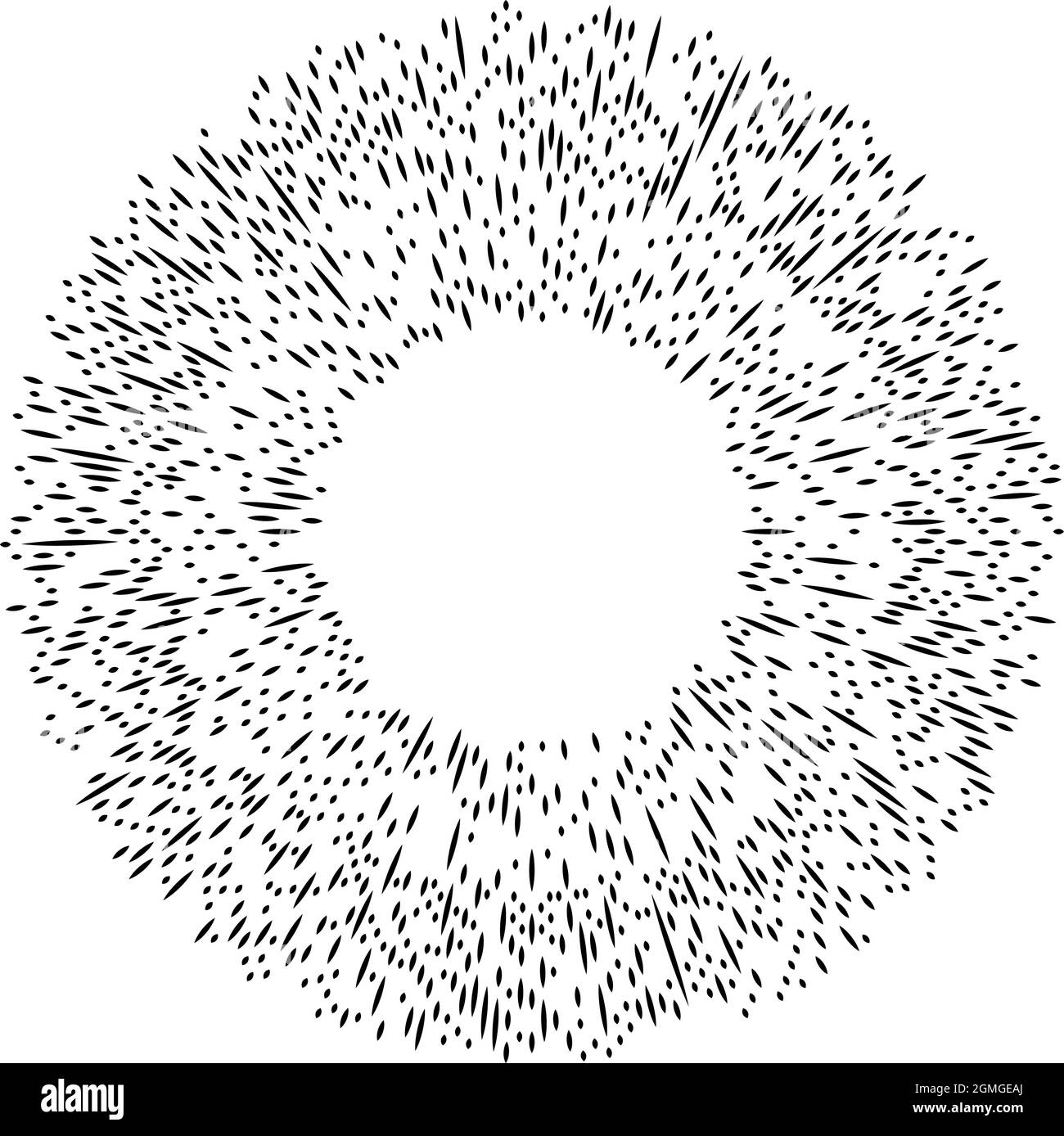 Radial, radiating lines. Radiation, explosion, twinkle, glare and glint ...